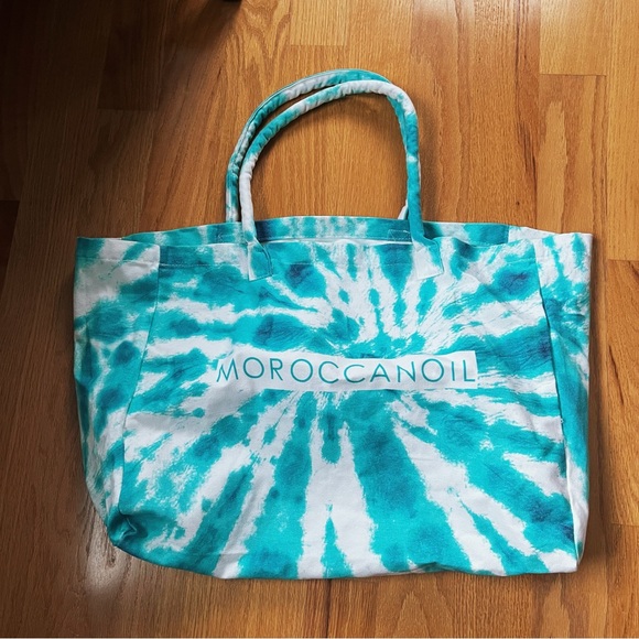 Moroccanoil | Bags | Like New Moroccanoil 0 Cotton Canvas Tie Dye Tote Bag | Poshmark